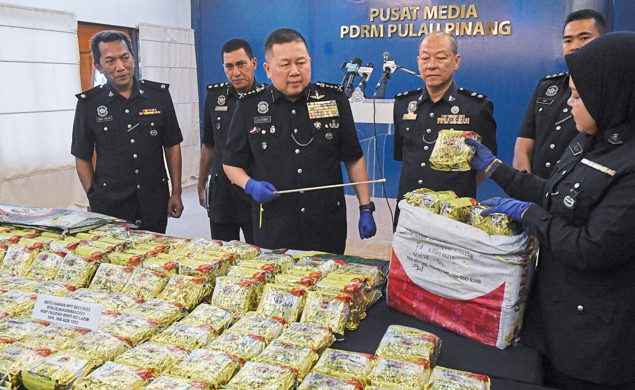 157kg of syabu seized | The Star