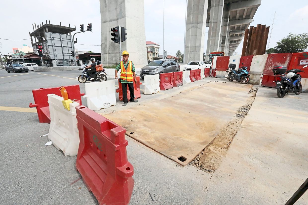 Partial road closure in Kg Tasek Permai for pipe works | The Star