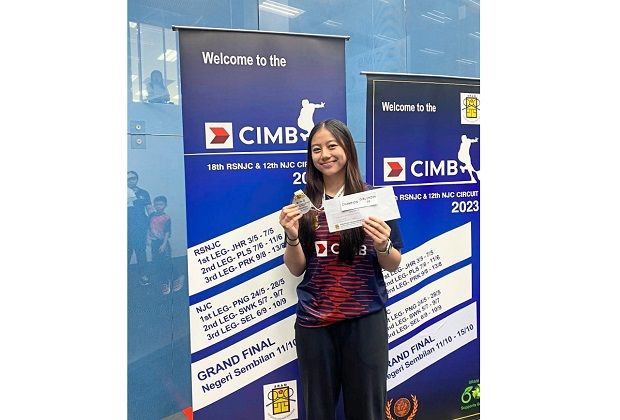 Squash: Smooth path to title for Jun Qian, Doyce sweats for success ...