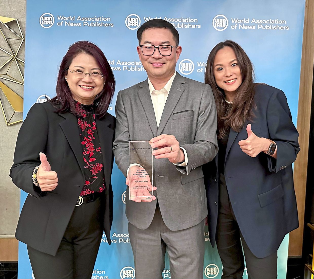 SMG wins gold at WAN-IFRA Awards | The Star