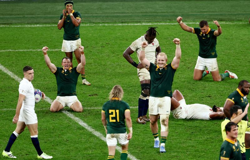 Rugby: Rugby-Relief for South Africa with credit to England after 'ugly ...