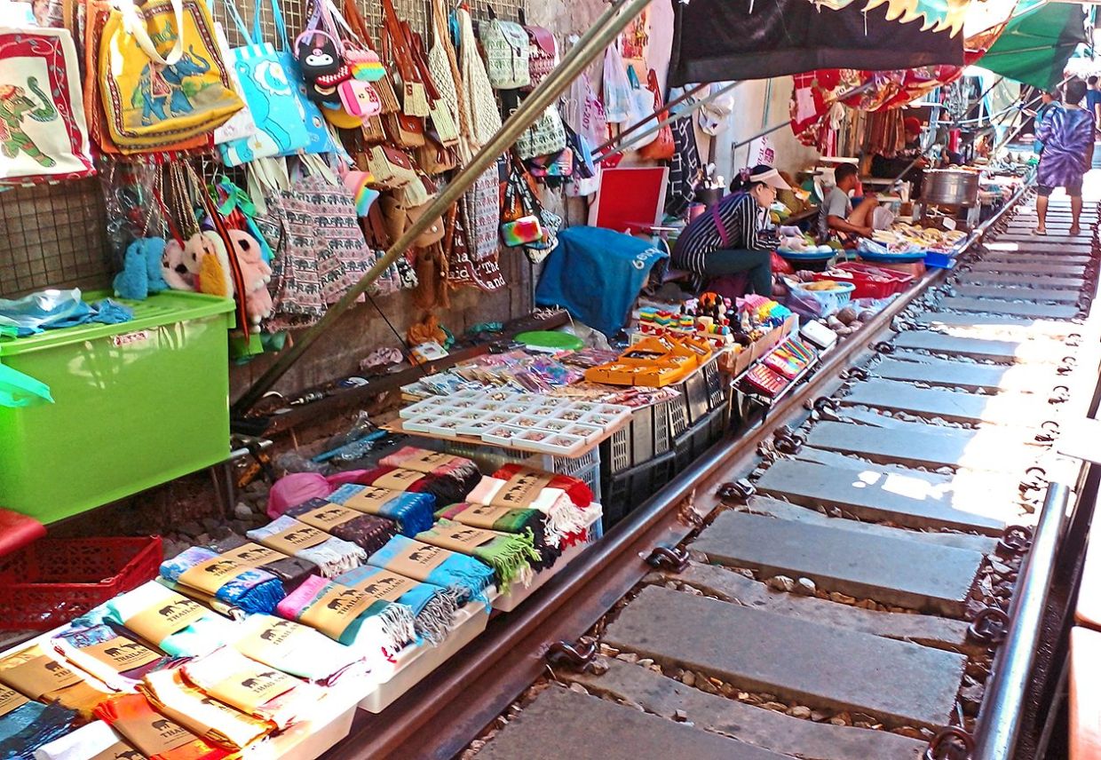 Experiencing the fun thrill of Thailand's unique railway market | The Star