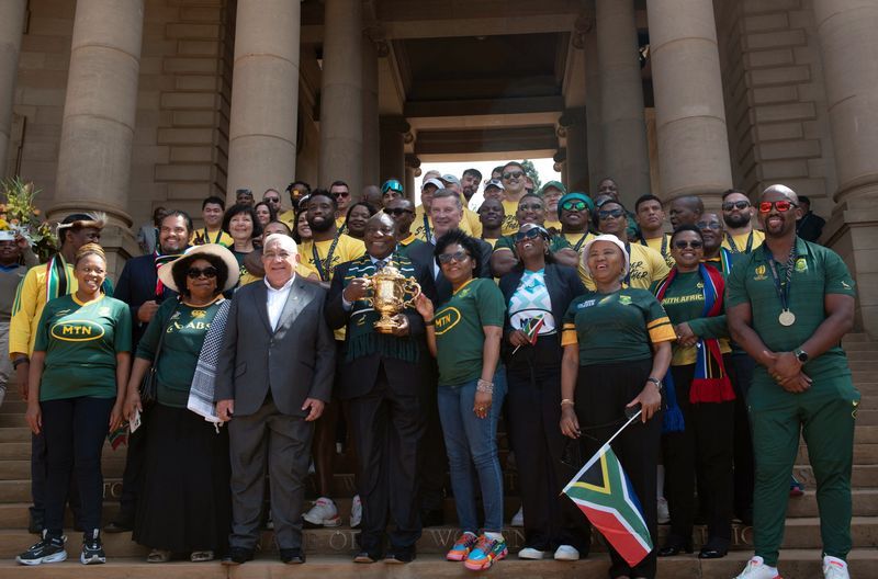 Rugby: Rugby-Streets lined with jubilant fans as South Africa honours ...