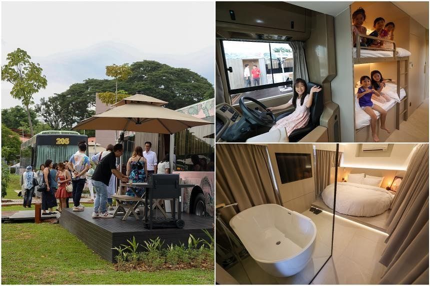 Repurposed bus hotel in Changi Village opens for bookings | The Star