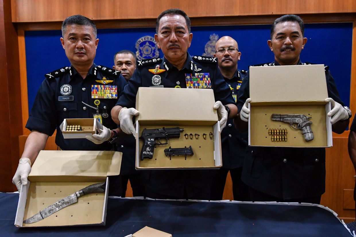 Kelantan cops seized 16 pistols from Jan to Nov | The Star