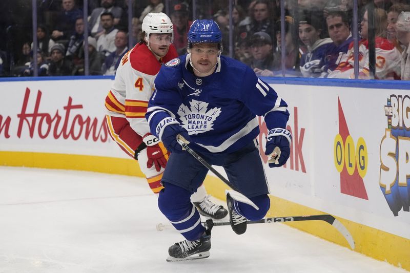 Hockey: NHL roundup: William Nylander extends streak, Leafs edge Flames ...