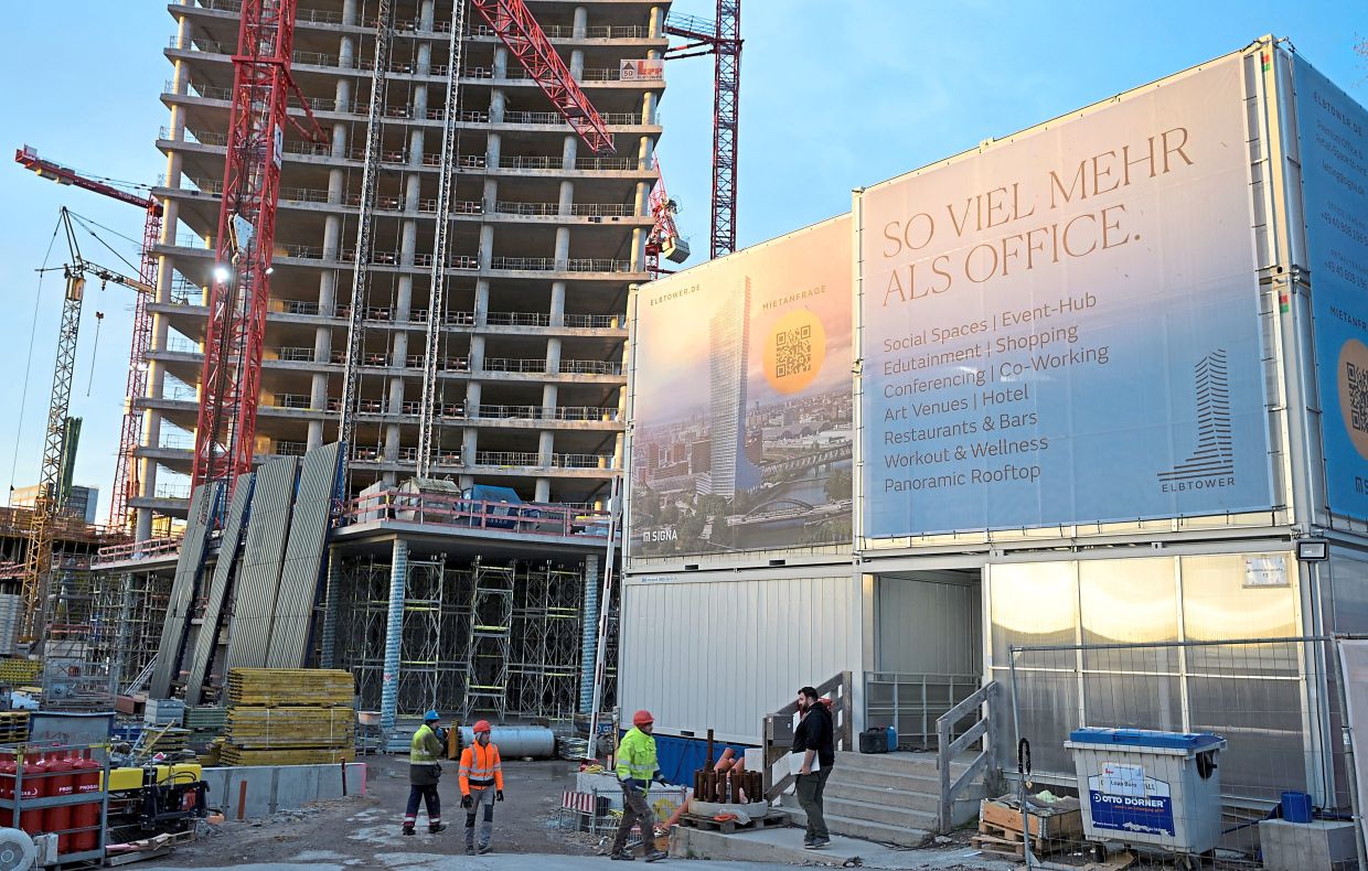 Unfinished Elbtower an eyesore in Hamburg | The Star