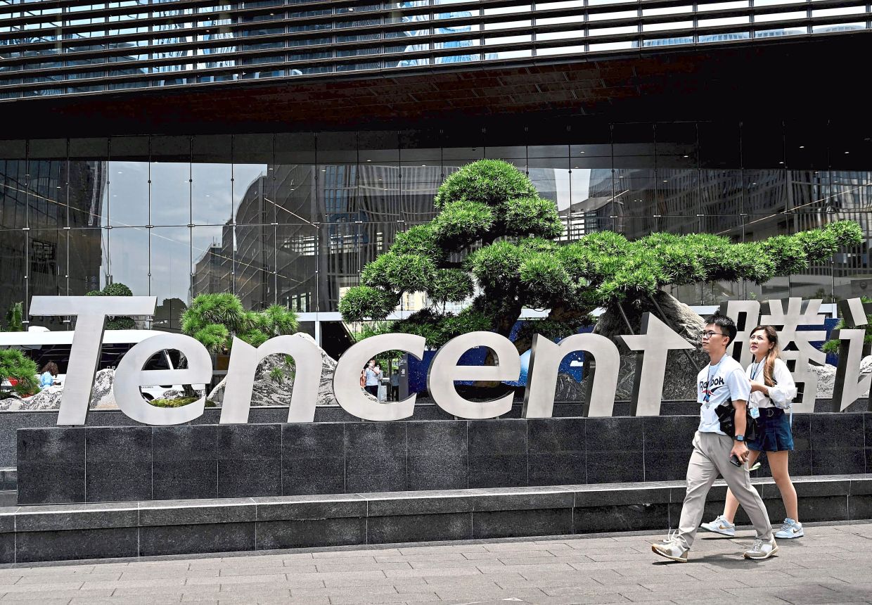 Tencent announces robust revenue growth | The Star