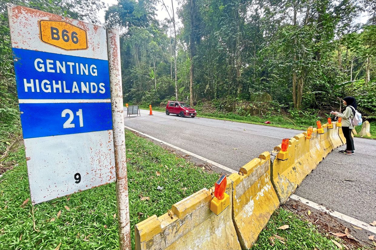 Genting Highlands road on track for May reopening | The Star