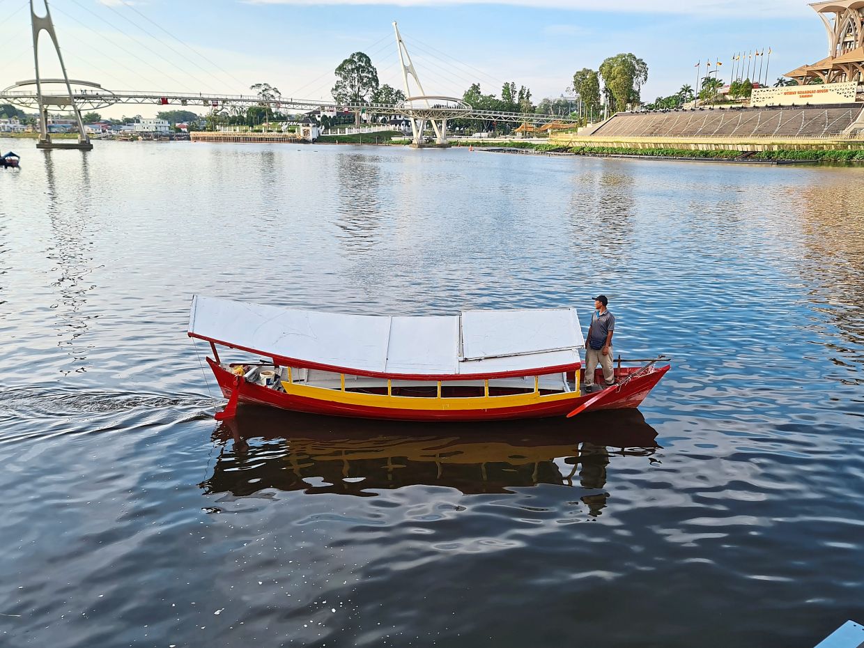 When in Kuching, take a perahu tambang to visit the historical Fort ...