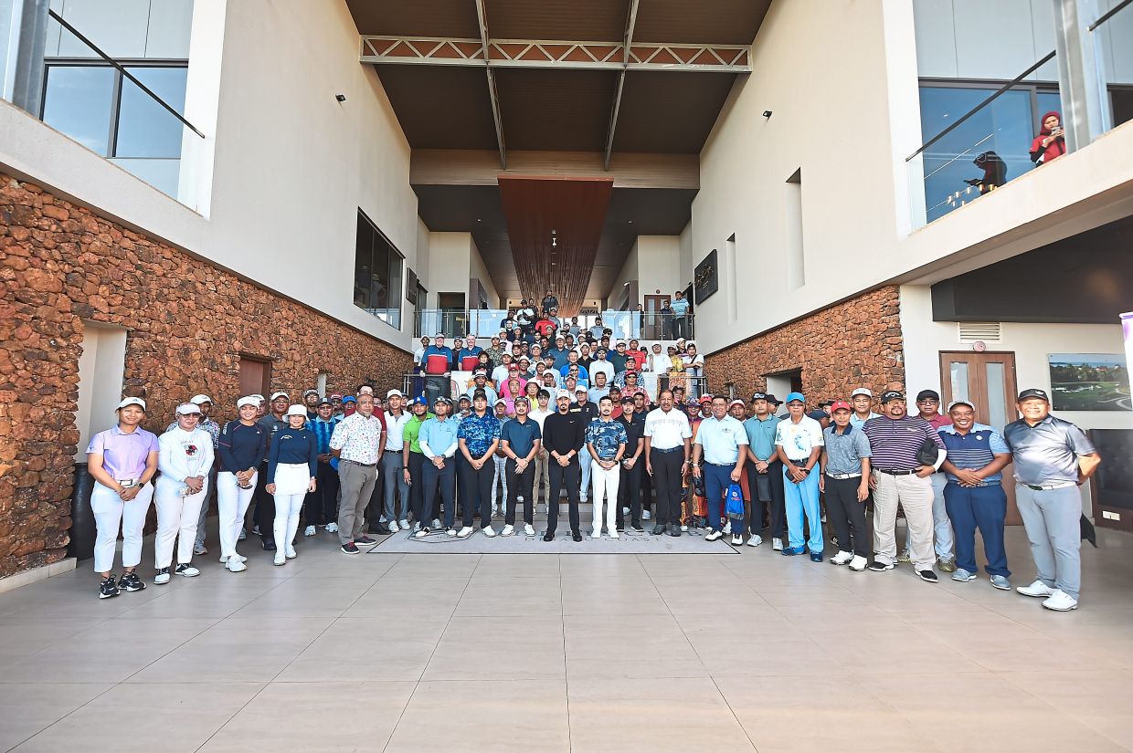 Golf: Raja Amin and Zulkifli come out tops at Els Club | The Star