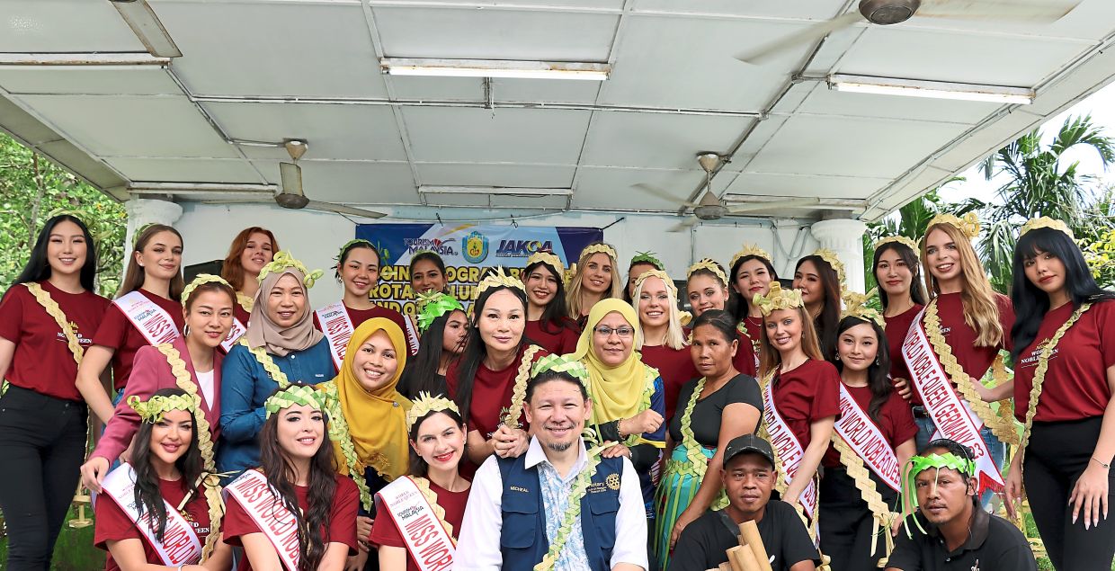 Village visit for pageant finalists | The Star