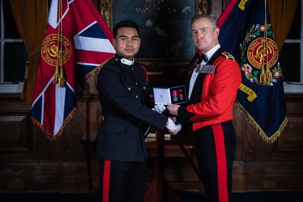 Sandhurst honours success of first Cambodian graduate | The Star