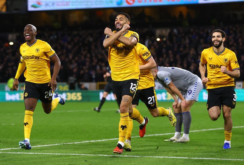 Football: Soccer-Wolves end year on high with 3-0 win over Everton ...