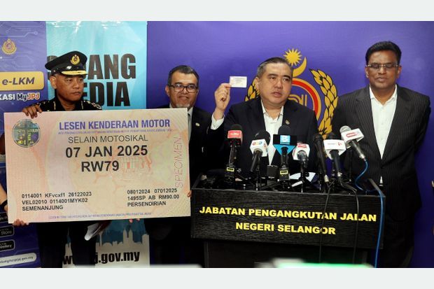 Malaysians can renew driving licence, road tax via MyJPJ app from Feb 1 ...
