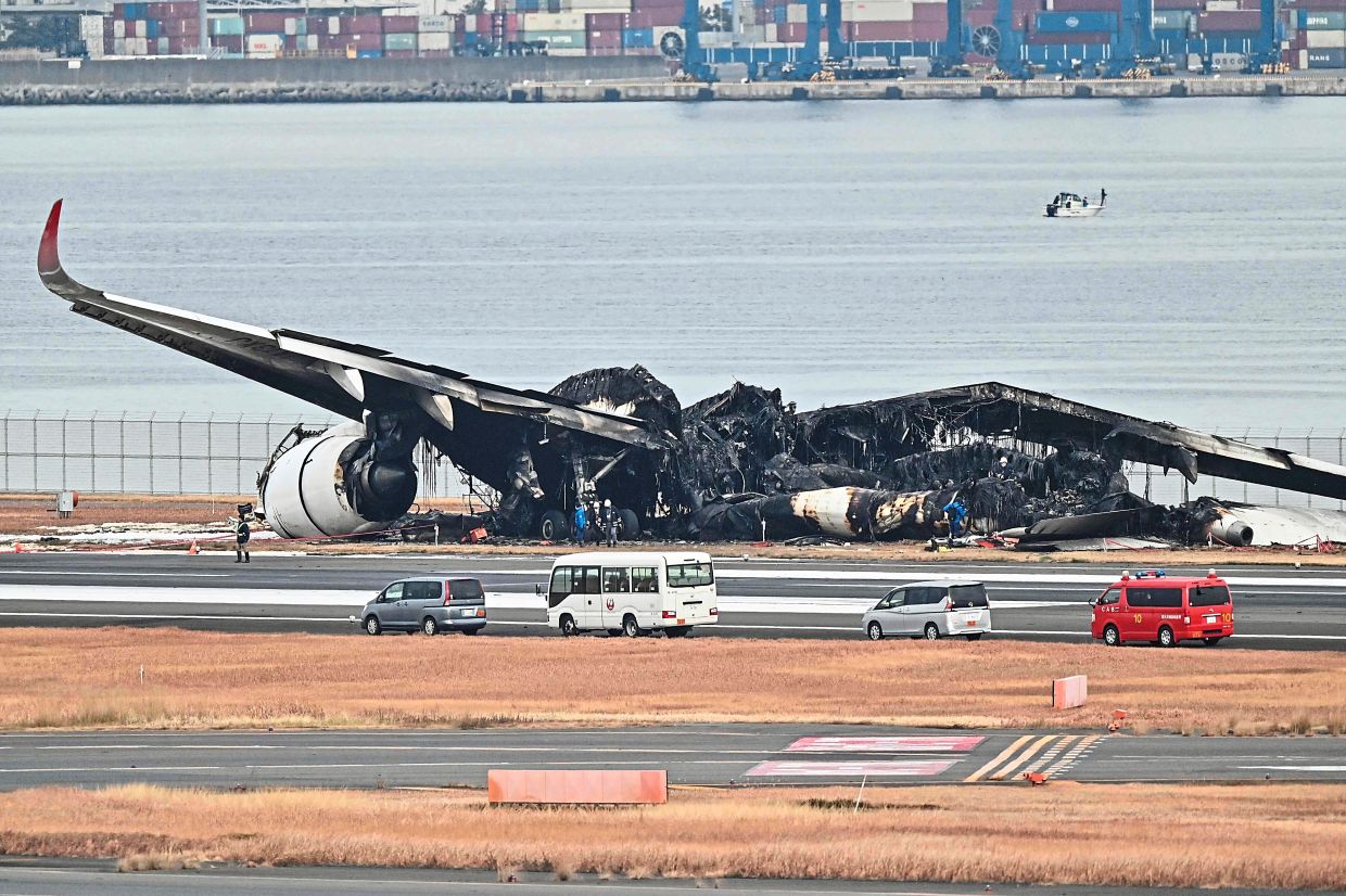 Police investigate possible negligence in Tokyo runway collision | The Star