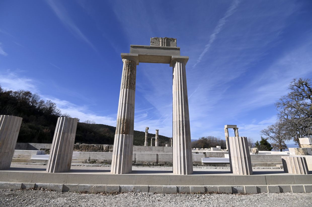 Palace of Aigai: Greece reopens historic Alexander the Great monument ...