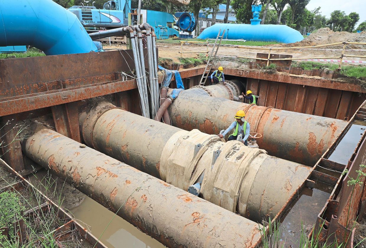 On standby for water needs as repairs start | The Star