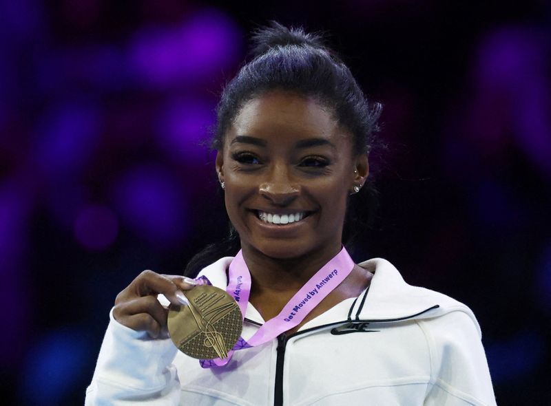 Other Sports: Olympics-Biles would not be crushed if she missed Paris ...