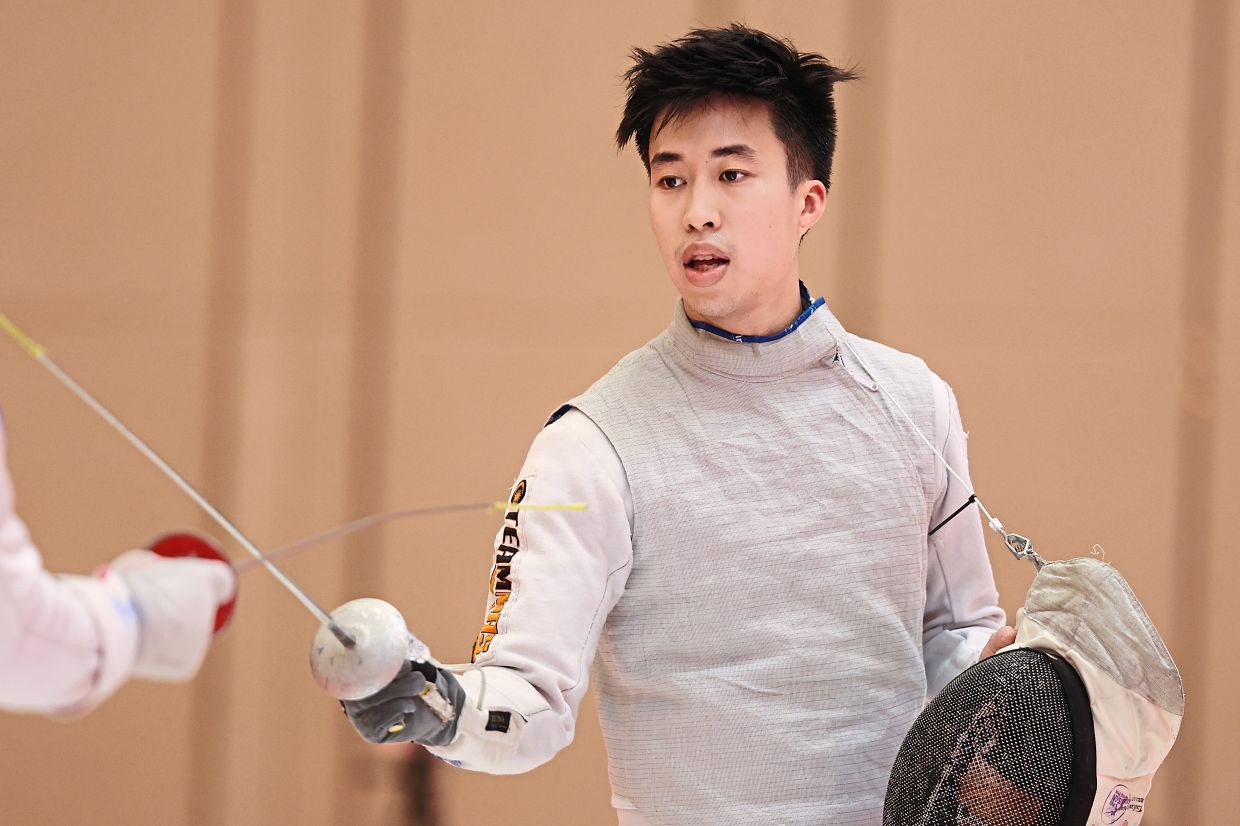 Other Sports: Fencer Hans wants to make the cut for Olympics first ...