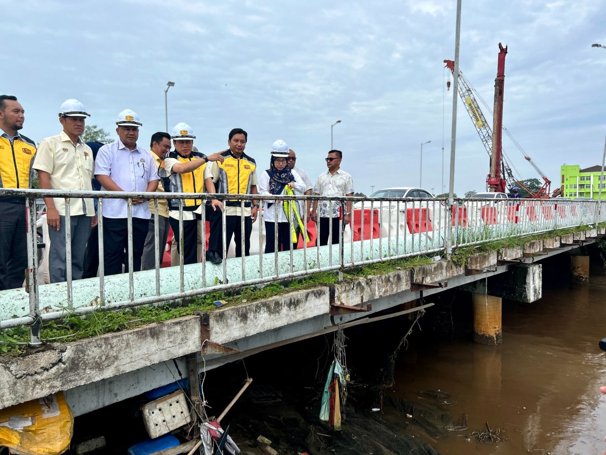Sungai Pontian Kechil bridge expansion to be completed in September ...