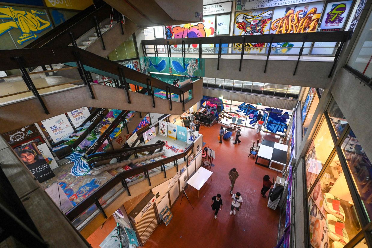 Abandoned mall turned unlikely art haven | The Star
