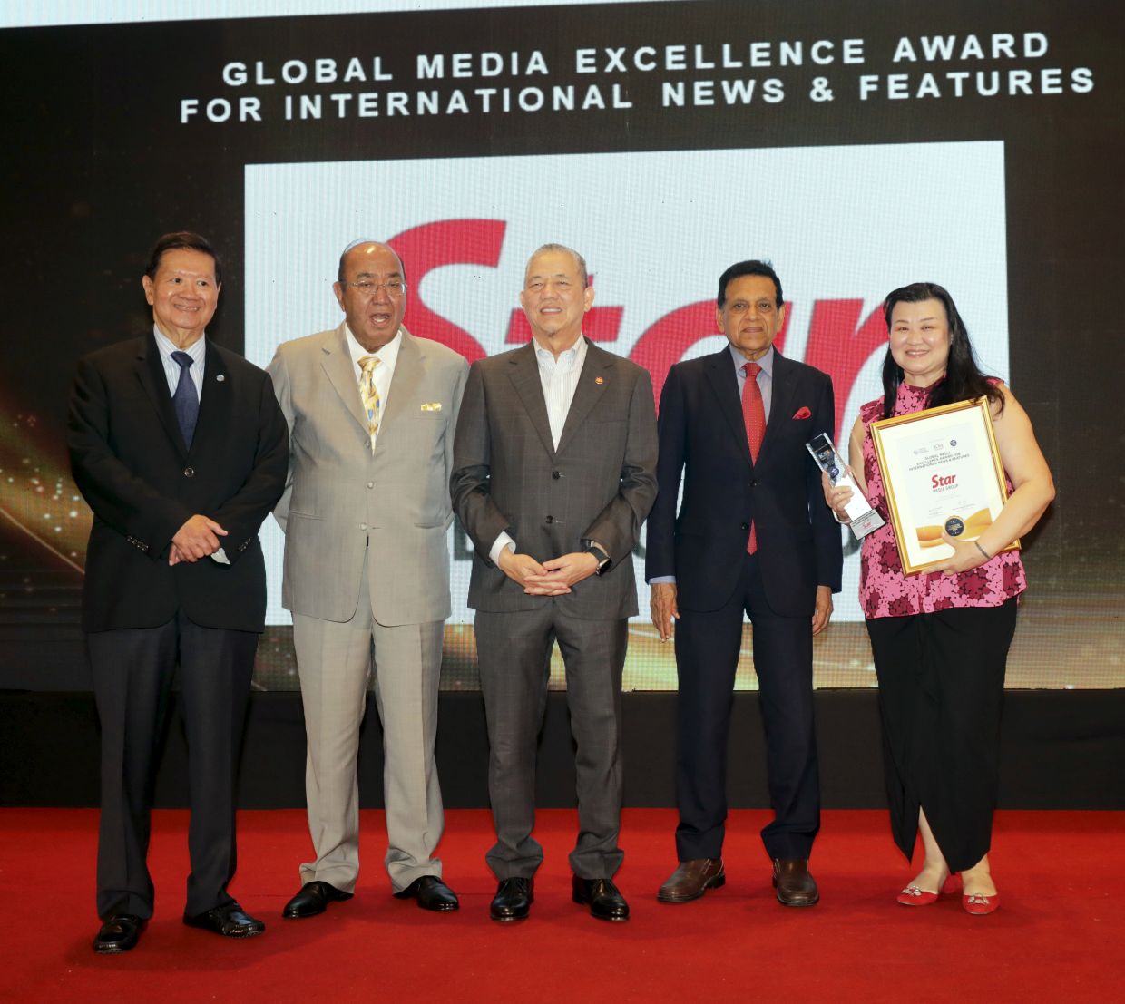 Star Media Group receives Global Media Excellence Award | The Star