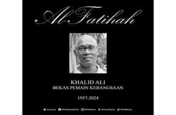 National football legend Khalid Ali passes away | The Star