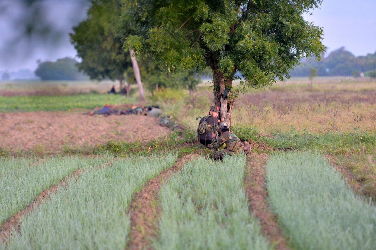 Four killed in military attacks in Myanmar's Sagaing region | The Star