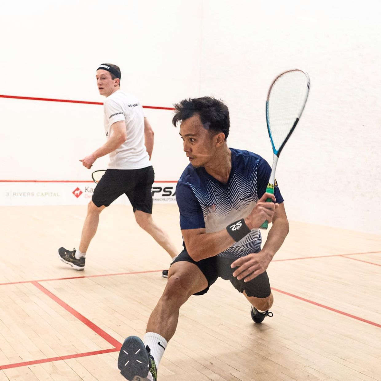Squash: No hilarity as Addeen fights back from two sets down to beat ...