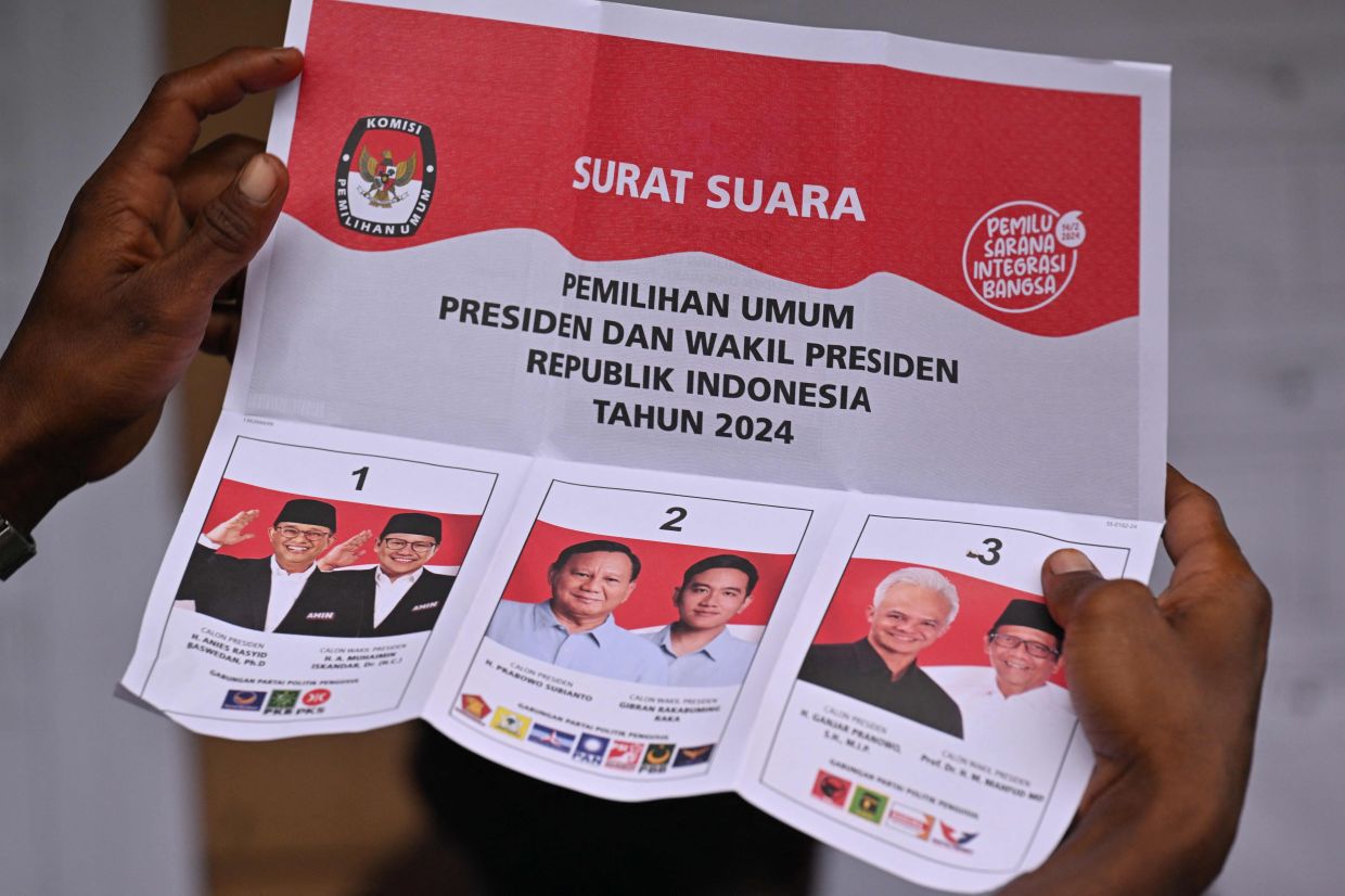 Indonesia elections: Vote counting begins as polls close | The Star