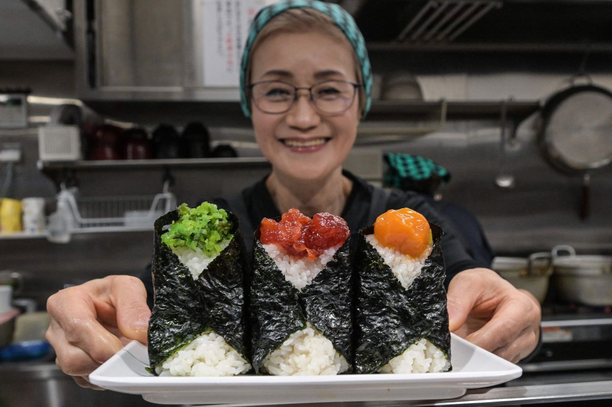 Japan's humble 'onigiri' rice balls get image upgrade | The Star