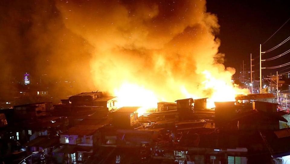 One dead and six injured as fire rips through residential area in ...