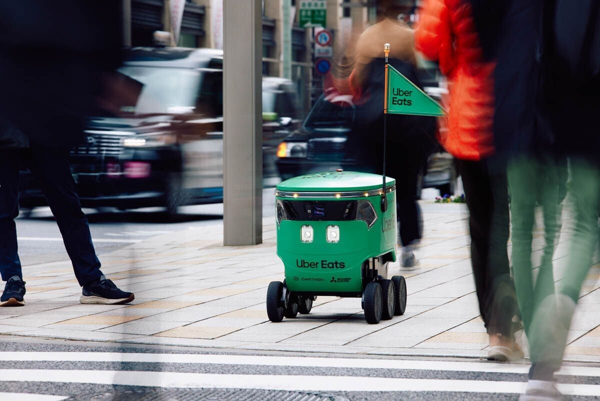 Uber Eats’ self-driving delivery robots hit Japan | The Star