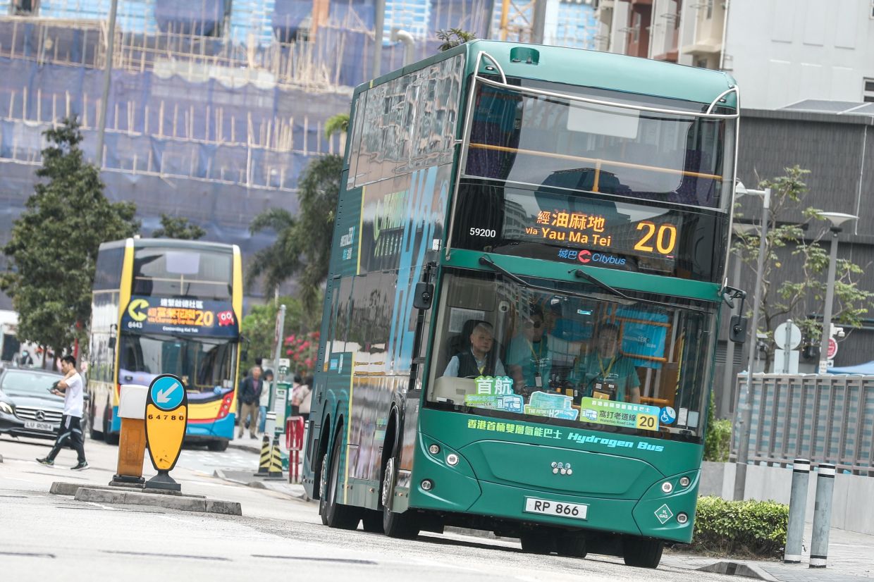 Hong Kong’s first hydrogen bus hits the road | The Star