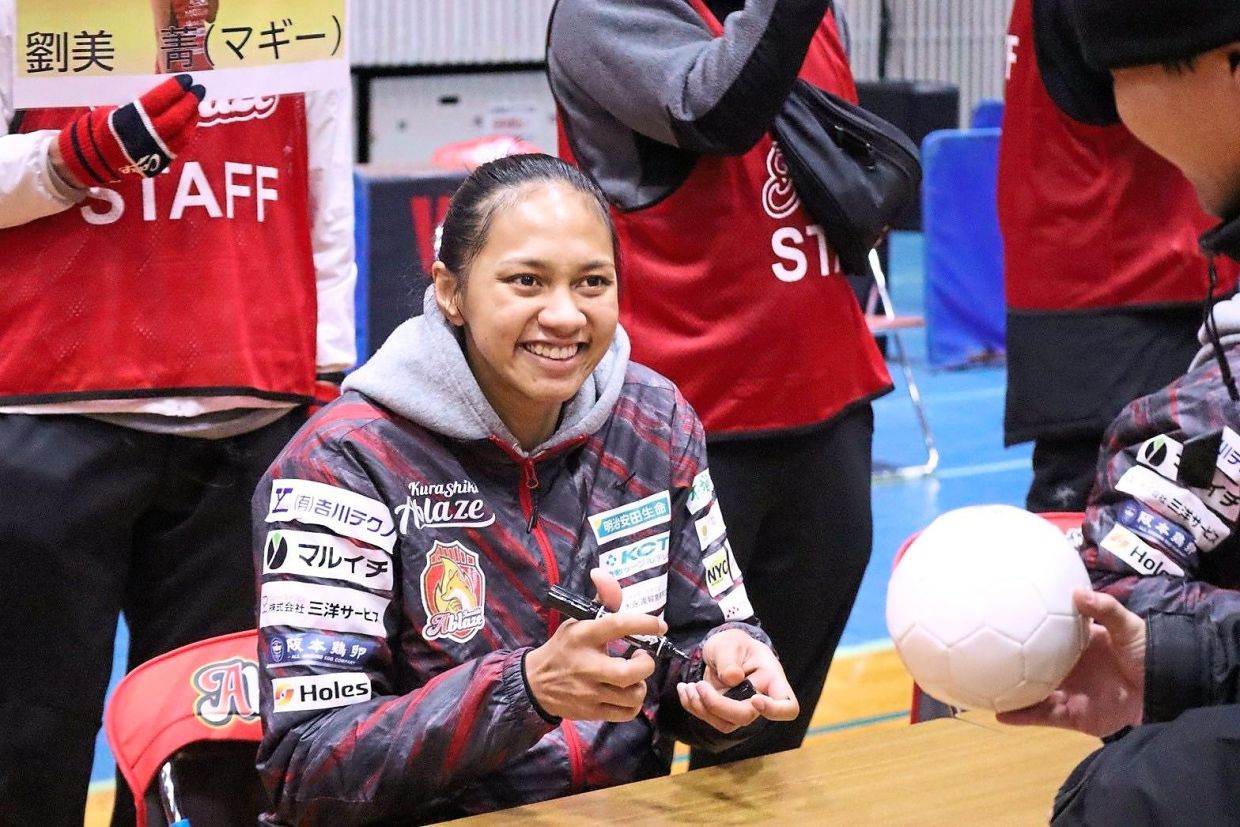 Other Sports: No barrier too big for volleyball player Mei Cing as she ...
