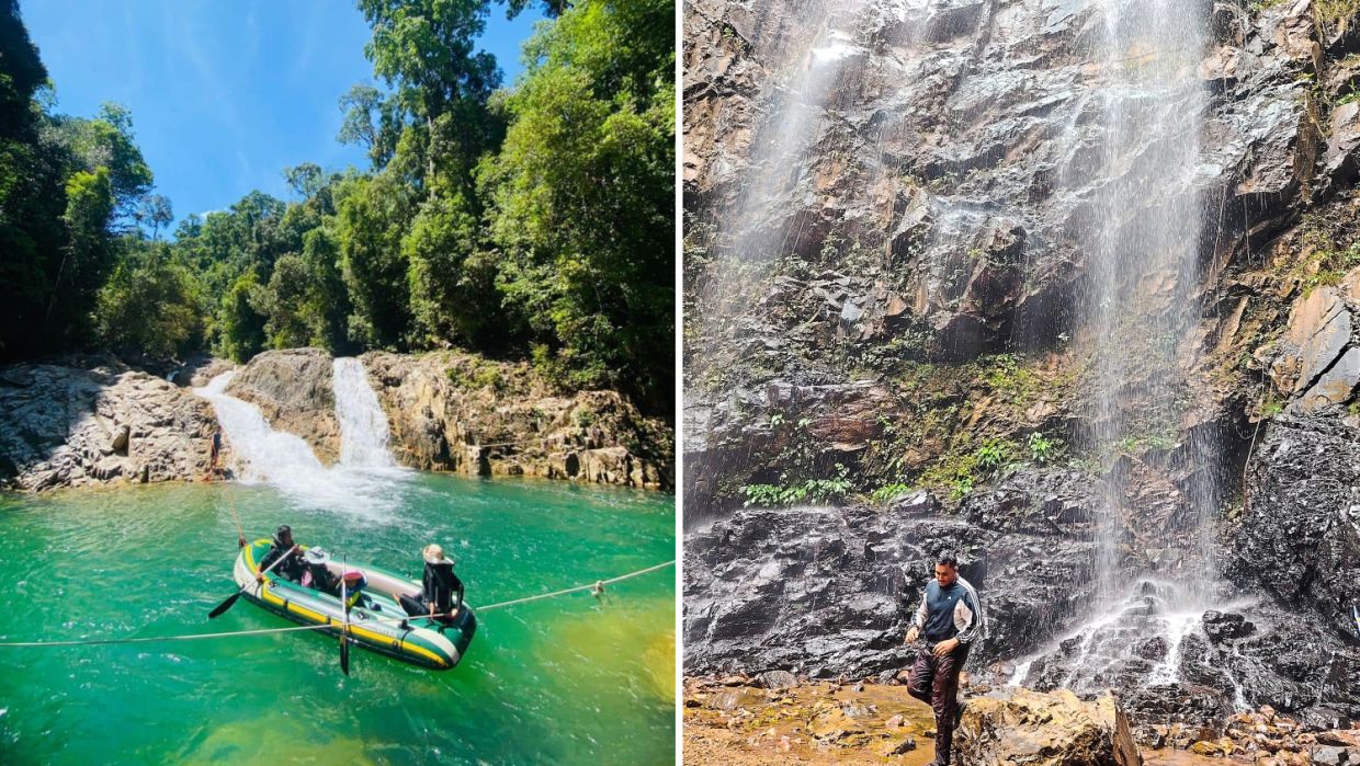 Enjoy beautiful waters at a Terengganu river and a waterfall in Kedah ...