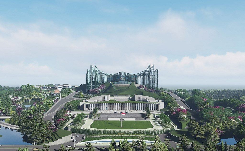 Indonesia's presidential palace in new capital Nusantara must be built ...