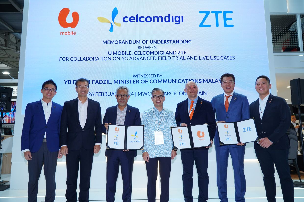 ZTE partners with CelcomDigi and U Mobile to accelerate 5G-advanced ...