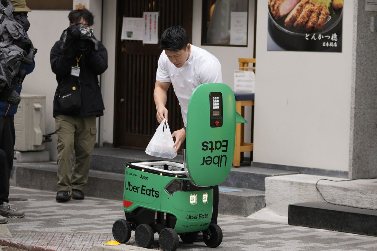 Uber Eats starts robot deliveries in Tokyo | The Star