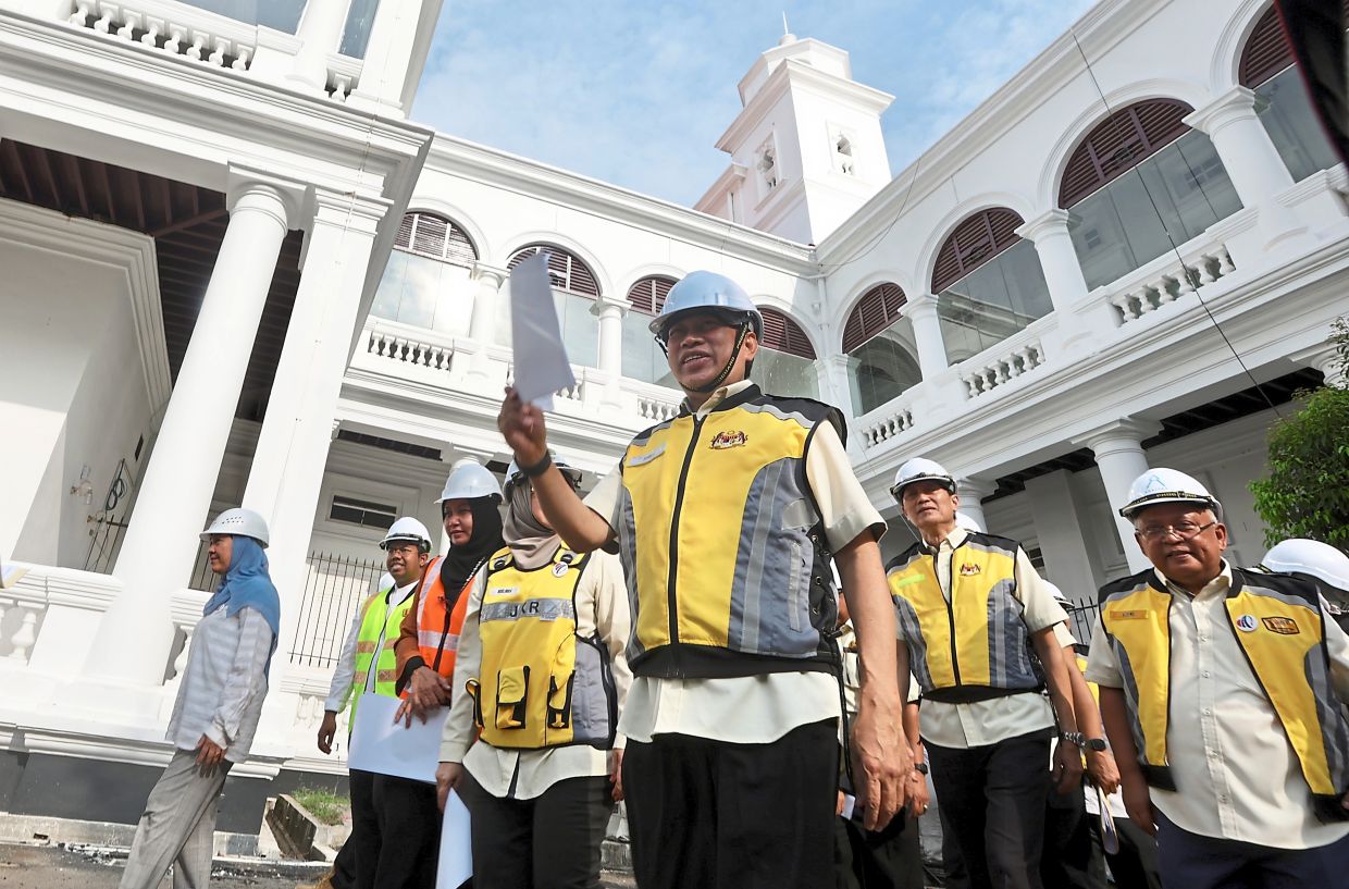 Penang High Court restoration poised for completion in July | The Star
