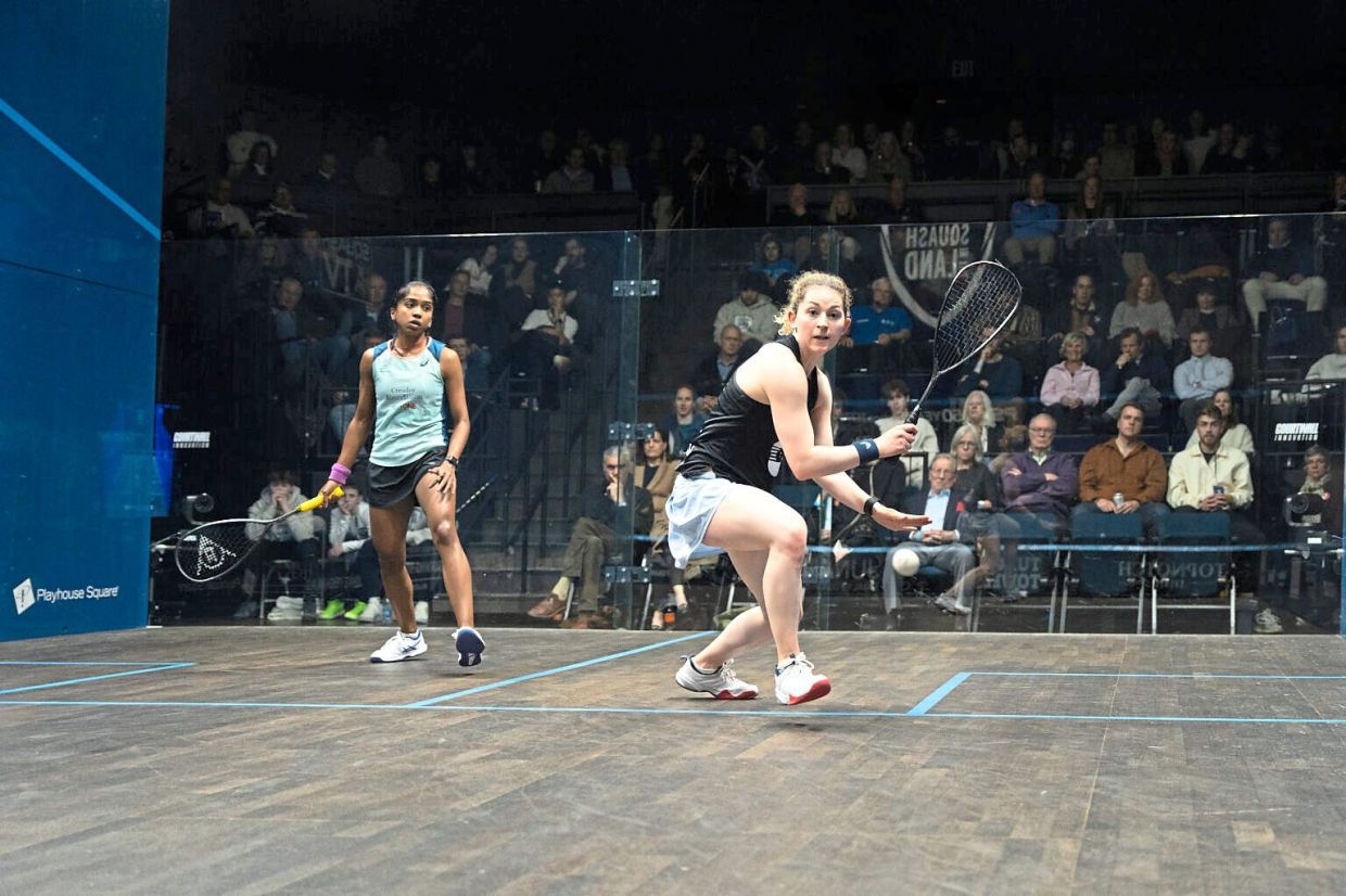 Squash: Sivasangari earns praises and respect of Georgina for giving ...