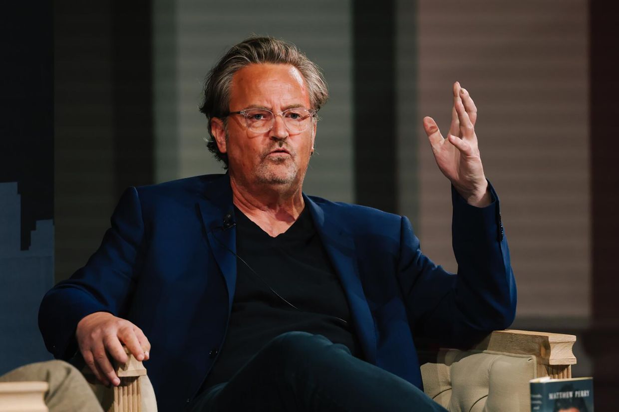 Matthew Perry was 'happy,' stepfather says as star's will goes public ...