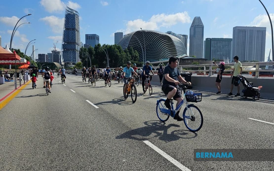 Singapore: Public enjoy the streets as car-free Sunday returns after ...