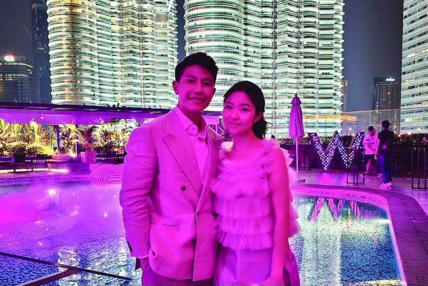 HK actor Benz Hui's daughter visits Malaysia with Singaporean husband ...
