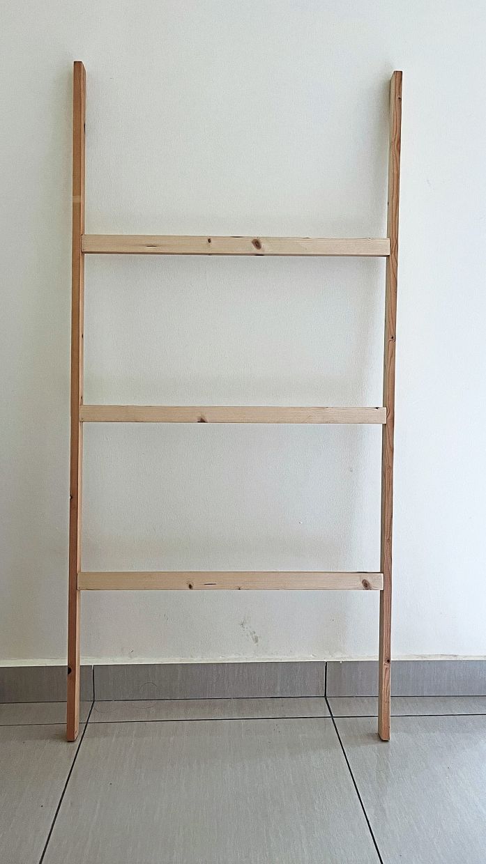 Malaysian self-taught DIYer on how to make a simple, stylish ladder ...