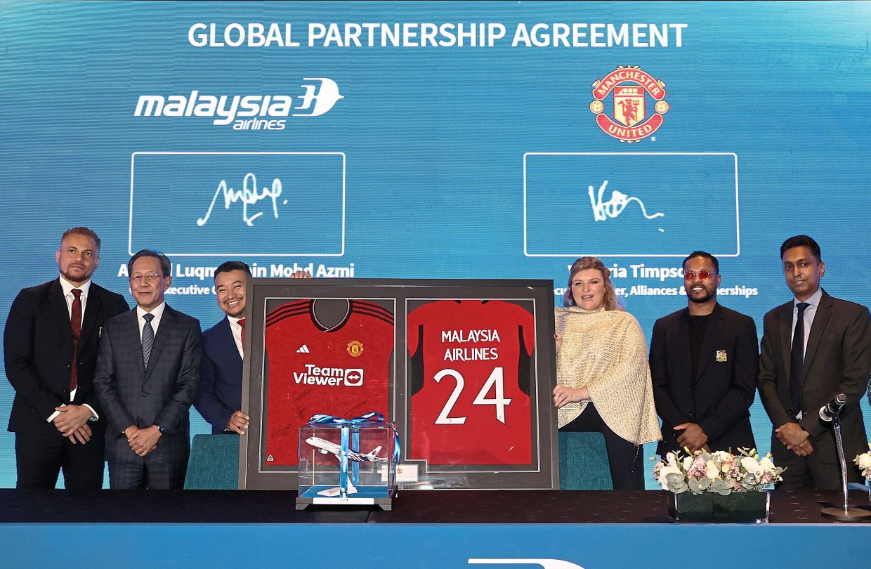 Malaysia Airlines teams up with Manchester United | The Star