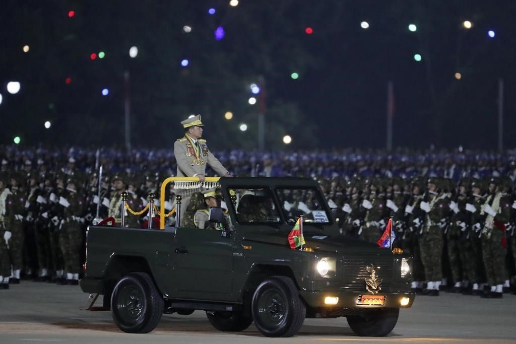 Myanmar's military makes its annual parade of strength despite ...