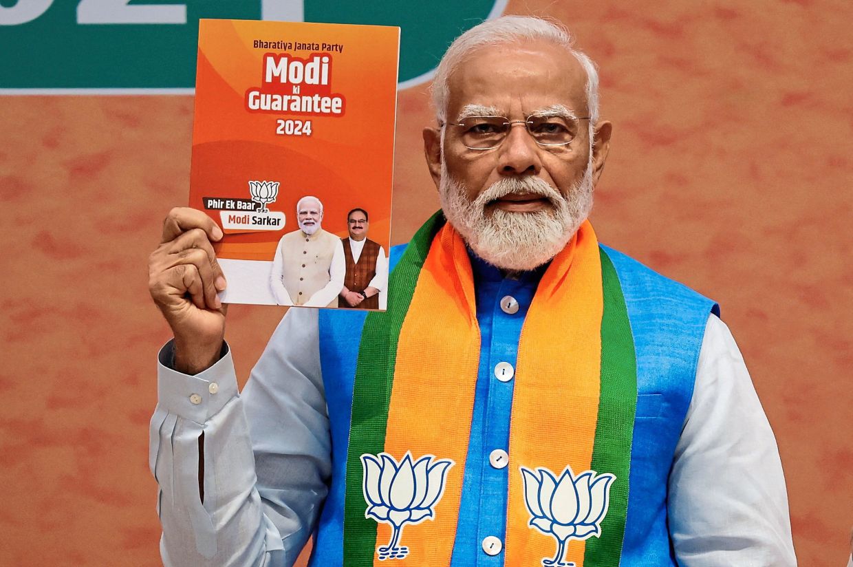 Modi’s party targets growth | The Star