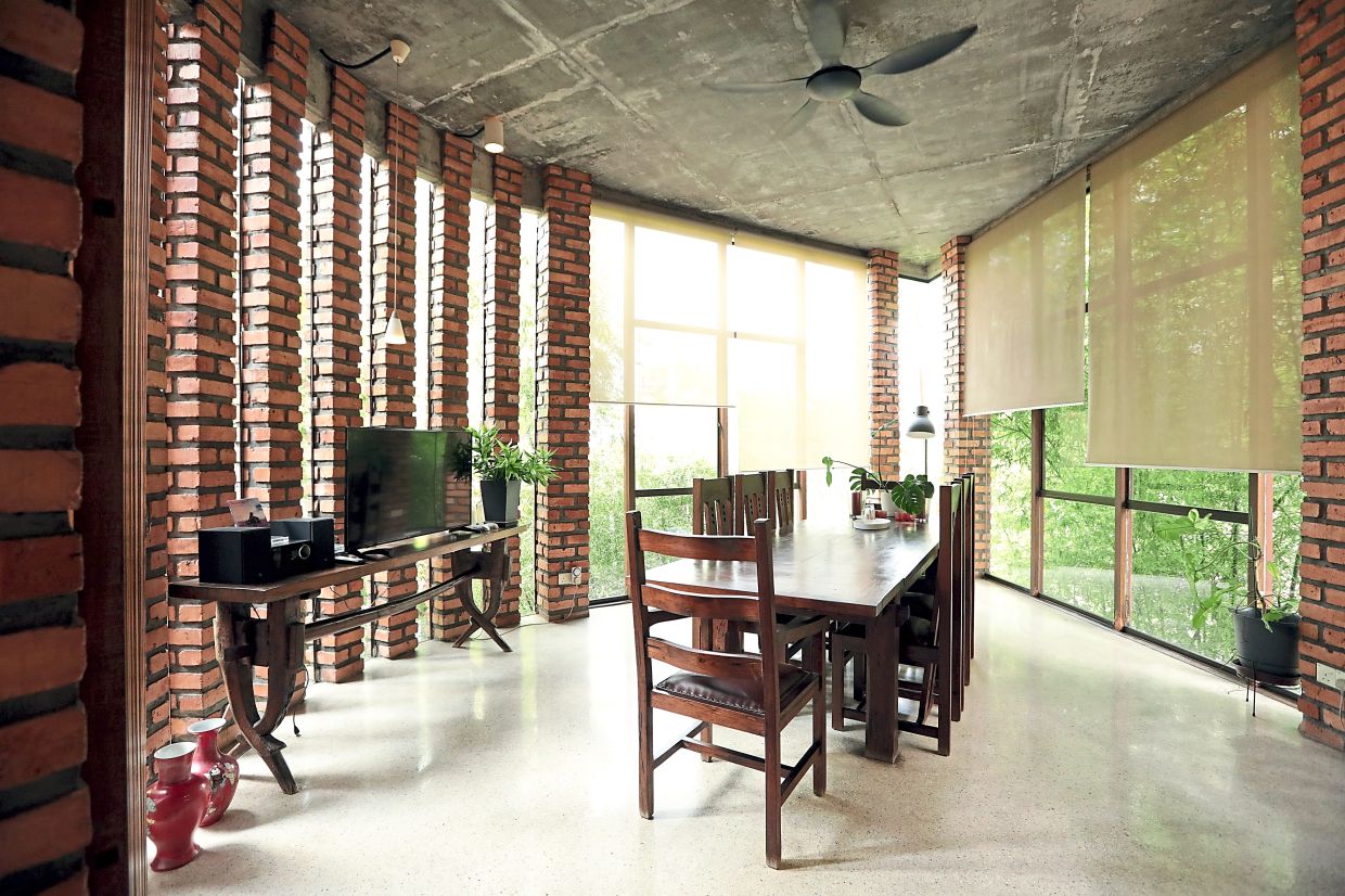 Malaysian architect's 3-storey home is inspired by traditional Malay ...
